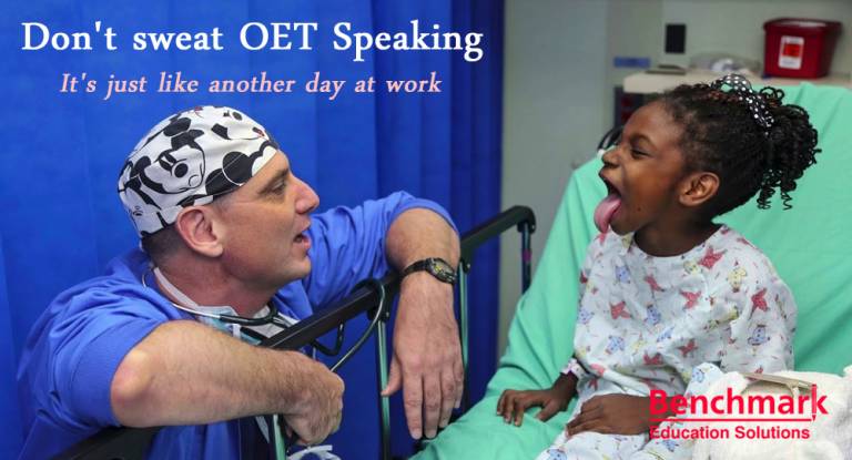 OET Speaking Sample Practice Test for Nurses, Doctors