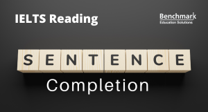 IELTS Reading Sentence Completion Guide with Practice Tips