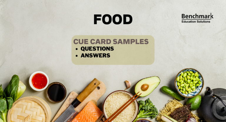 Food IELTS Speaking Part 2 Questions with Answers
