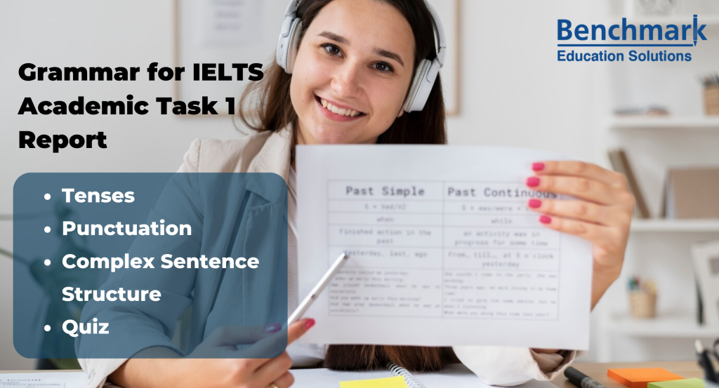 Grammar Rules for IELTS Academic Task 1 Report Writing
