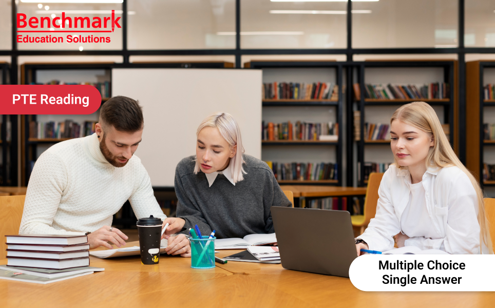 PTE Reading Practice - Multiple Choice, Single Answer